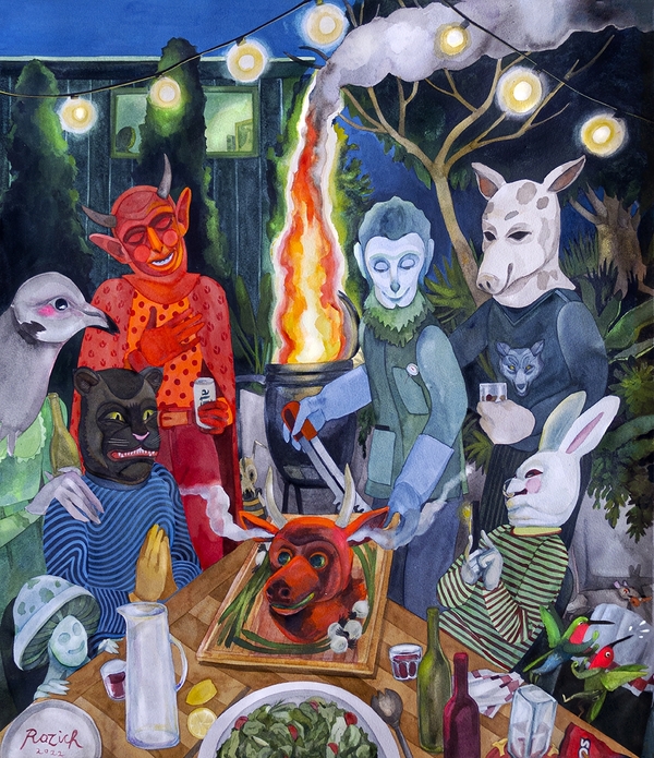 Presentation Is Key, 2022 | “Potluck” Hashimoto Contemporary, Feb.2022