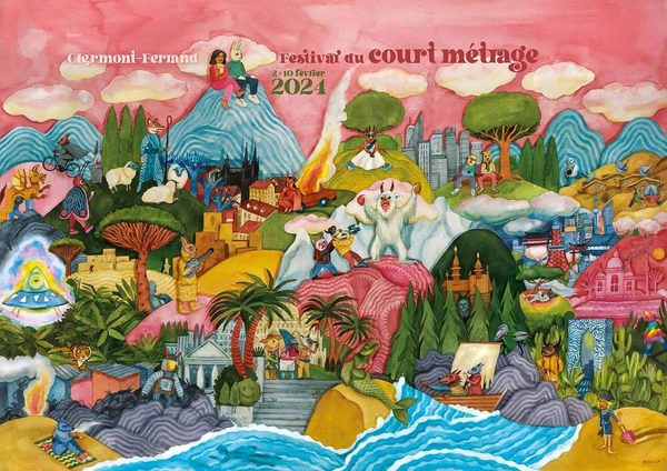 Clermont-Ferrand International Short Film Festival 2024 Poster